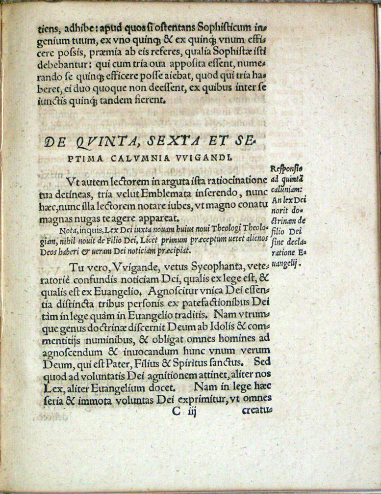 Apologia verae Doctrinæ de Definitione Evangelii. Opposita Thrasonici ...